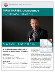 "Christmas Presence" | Terry Barber | The Countertenor